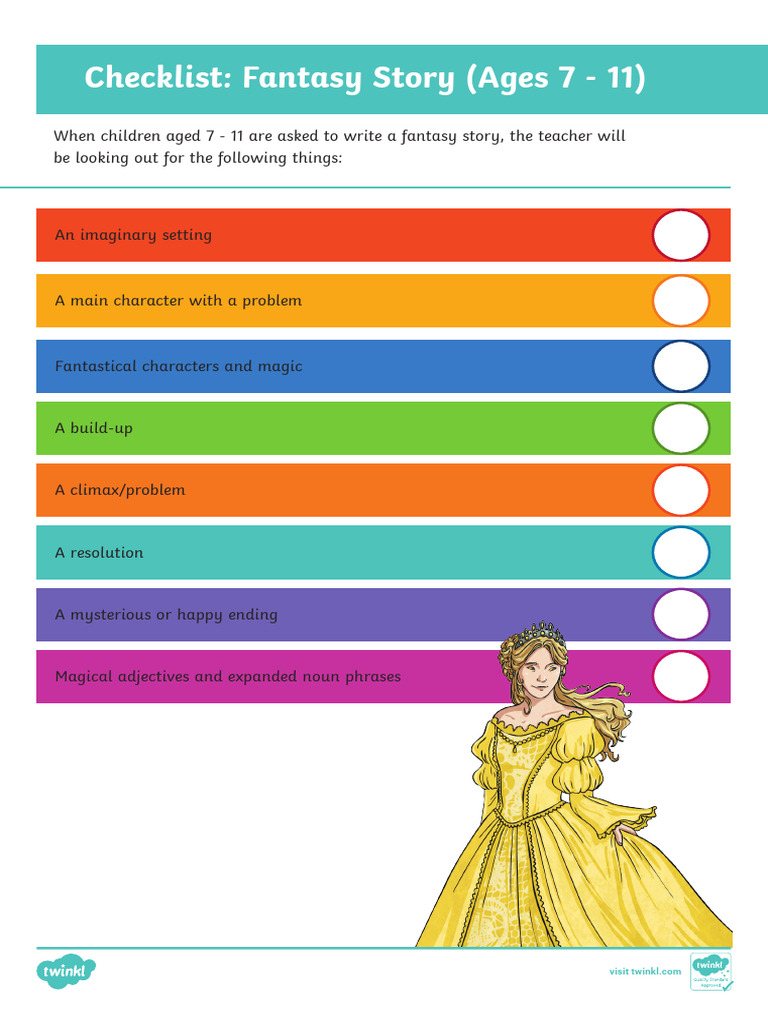 Checklist Fantasy Story | PDF