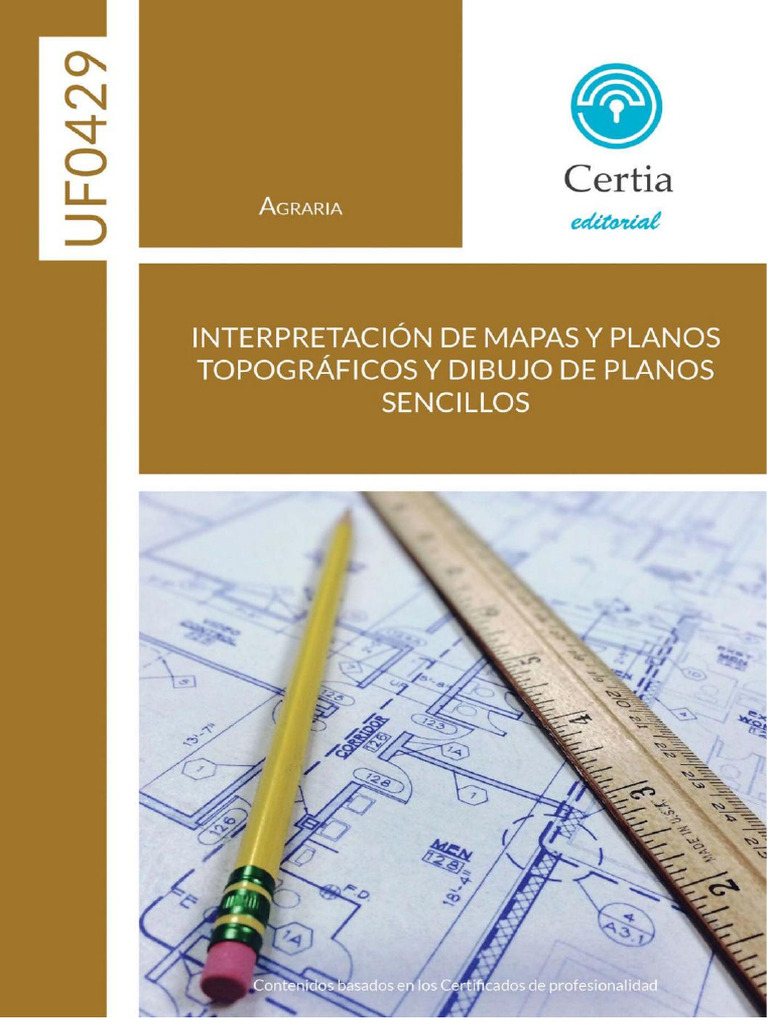 Interpretación de mapas y planos topográficos y dibujo de planos ...