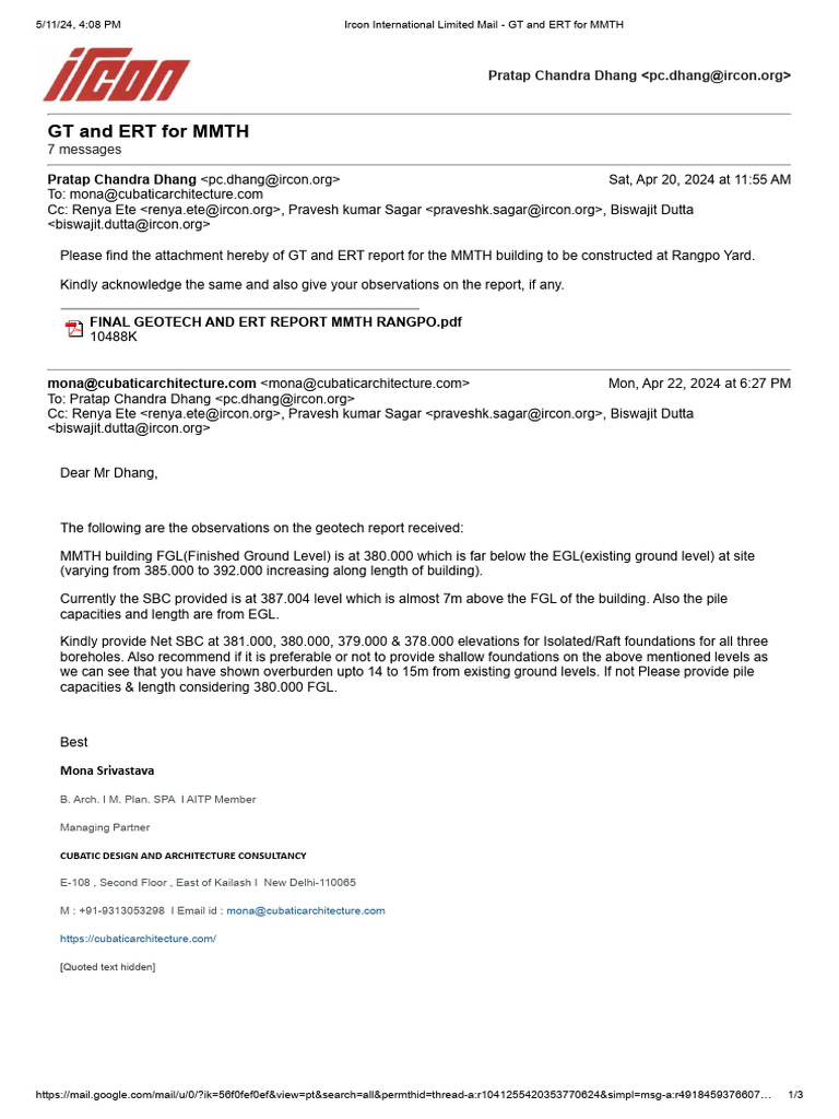GT Report_MMTH | PDF | Strength Of Materials | Physical Sciences