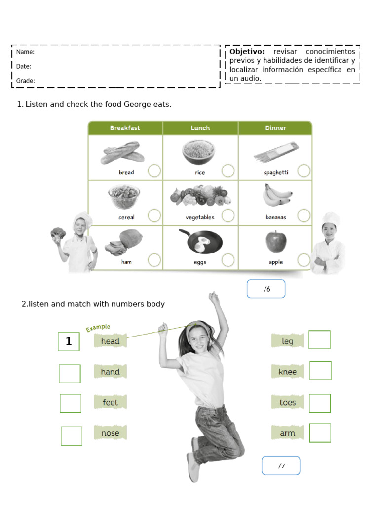 Audio Comprehension Skills Assessment | PDF