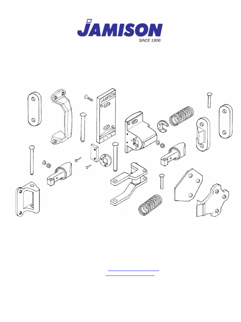 Jamison Door Swing Door Parts List | PDF