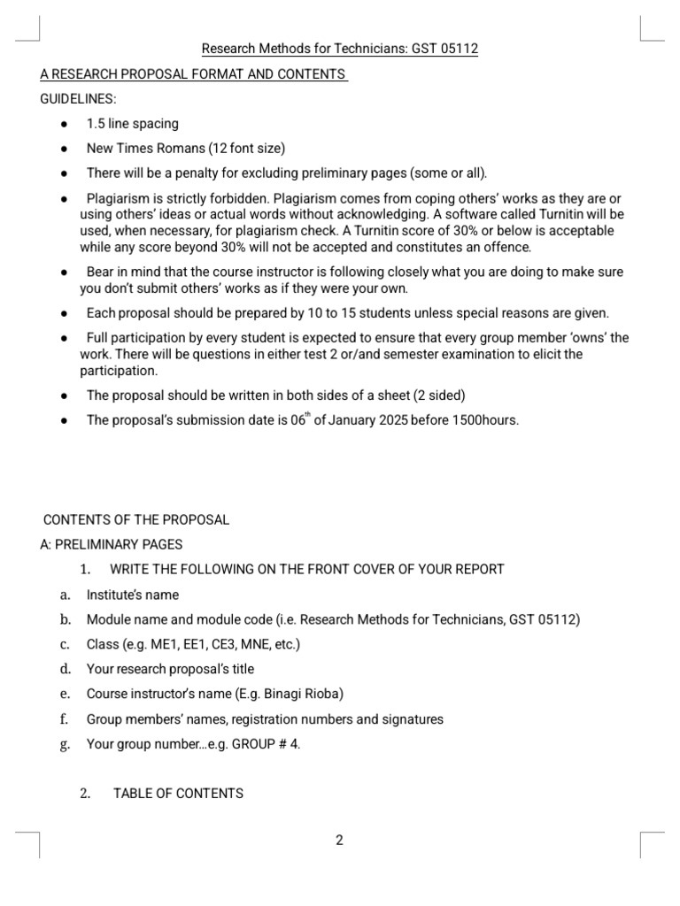 Proposal 2 Format Od 05112 | PDF | Methodology | Citation