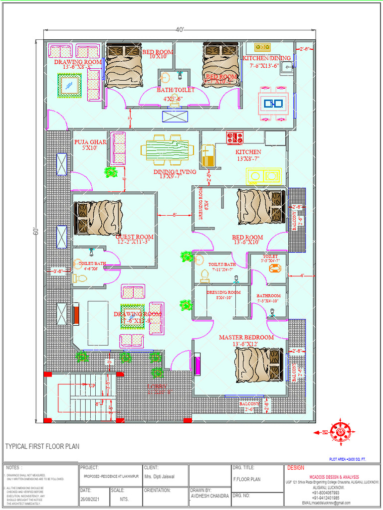 Final First Floor Plan 3 | PDF | Room | Home