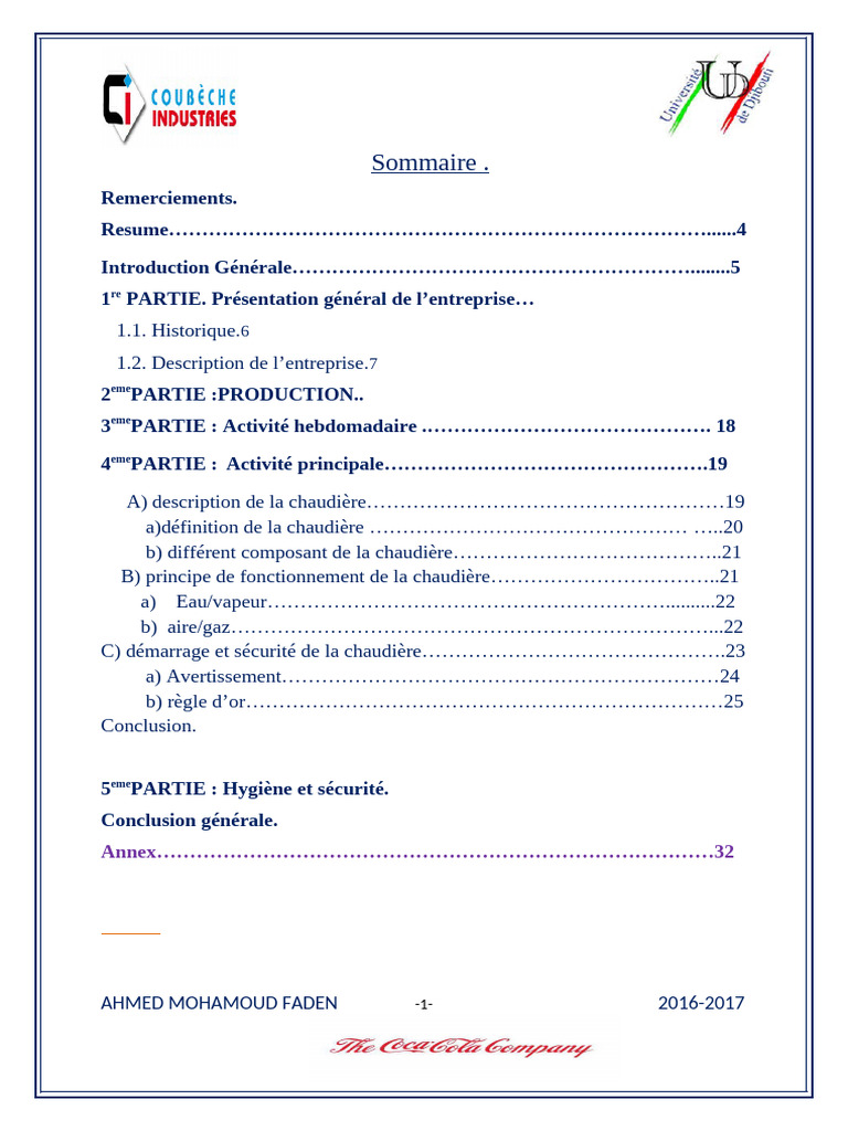 Organigramme de l'entreprise Coubeche | PDF | Chaudière | Moteur à vapeur