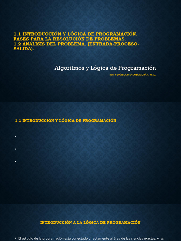 Algoritmos y Lógica de Programación | PDF | Programación de computadoras | Algoritmos