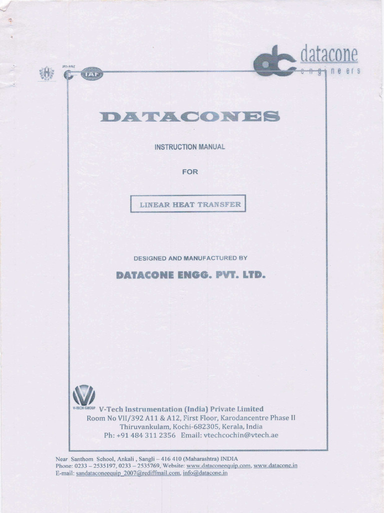 Heat Conduction Through Composite Slab-P1 | PDF