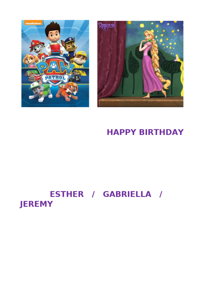 Happy Birthday | PDF