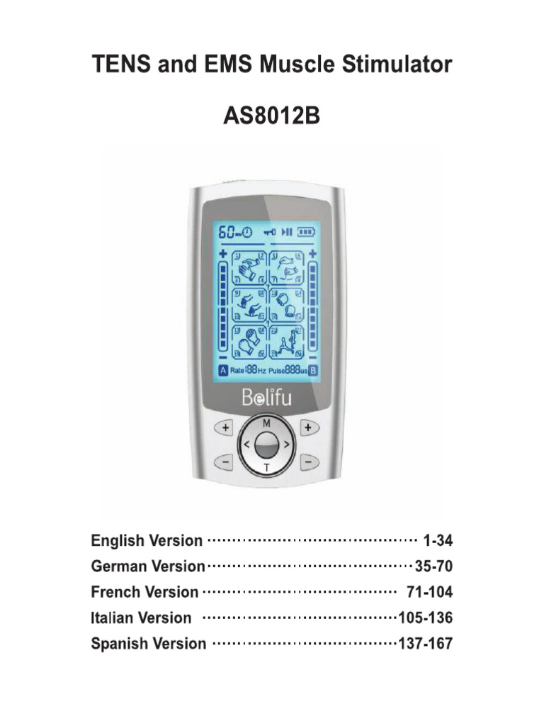 As8012b Tens Unit | PDF