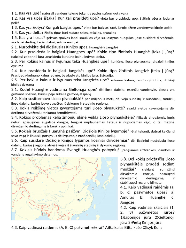 07 Kinijos Upes | PDF