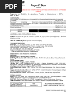 Bula - Regent® 800 WG | PDF | Agricultura | Desperdício
