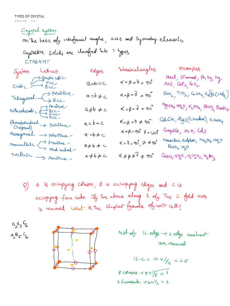 Bravis Lattice & Closepacking | PDF