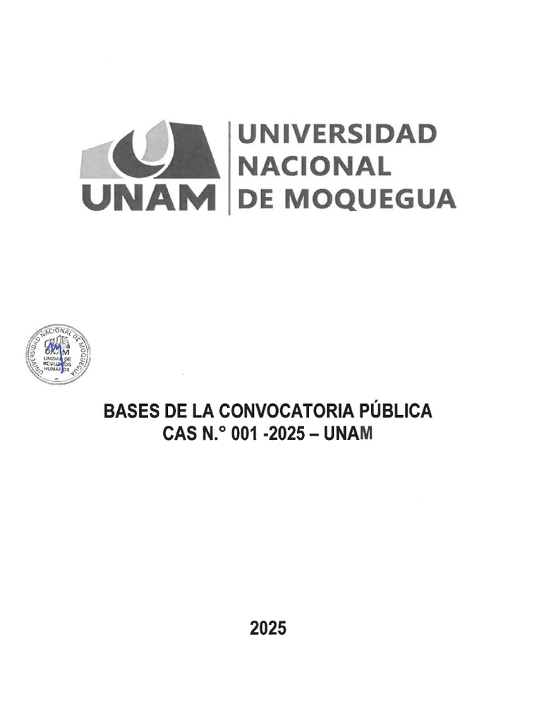 Bases Cas 001 2025 | PDF
