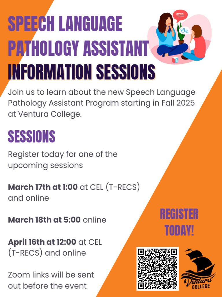 Speech Language Pathology Info Sessions | PDF