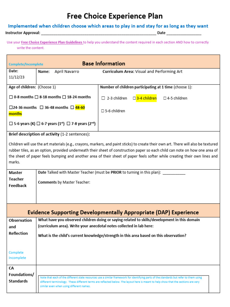 CD V04 Experience Plan VPA Final | PDF | Communication | Literacy