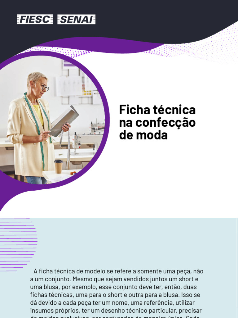 Ficha Tecnica | PDF | Roupas | Desenho