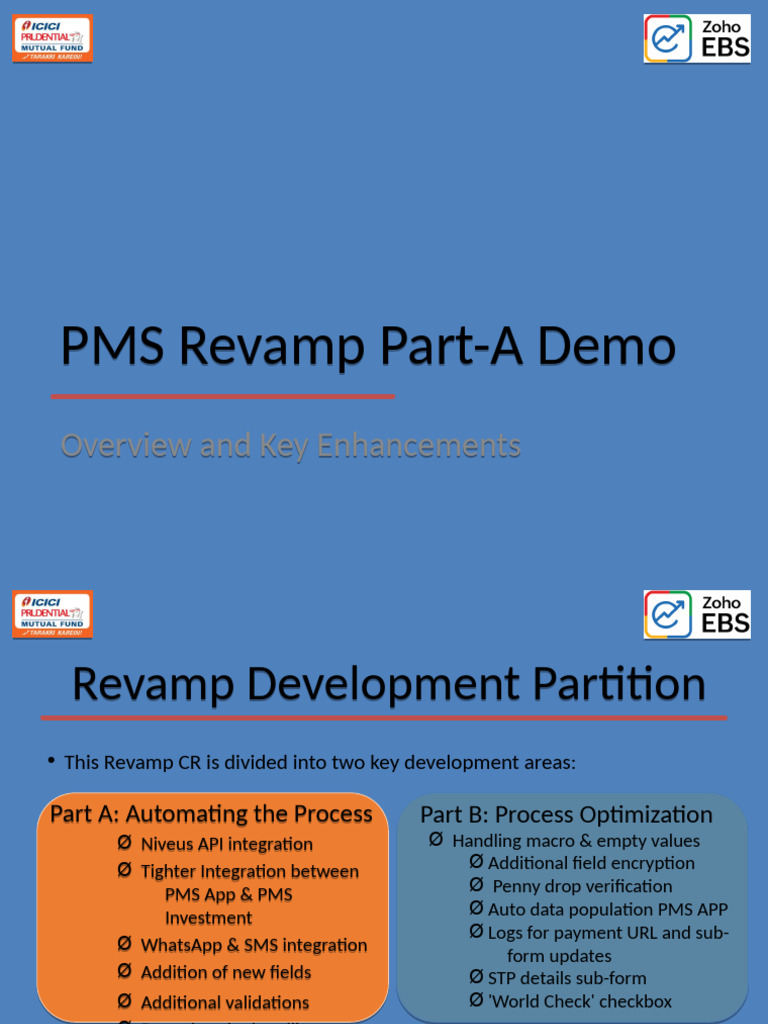 PMS Revamp Demo | PDF | Customer Relationship Management | Computing