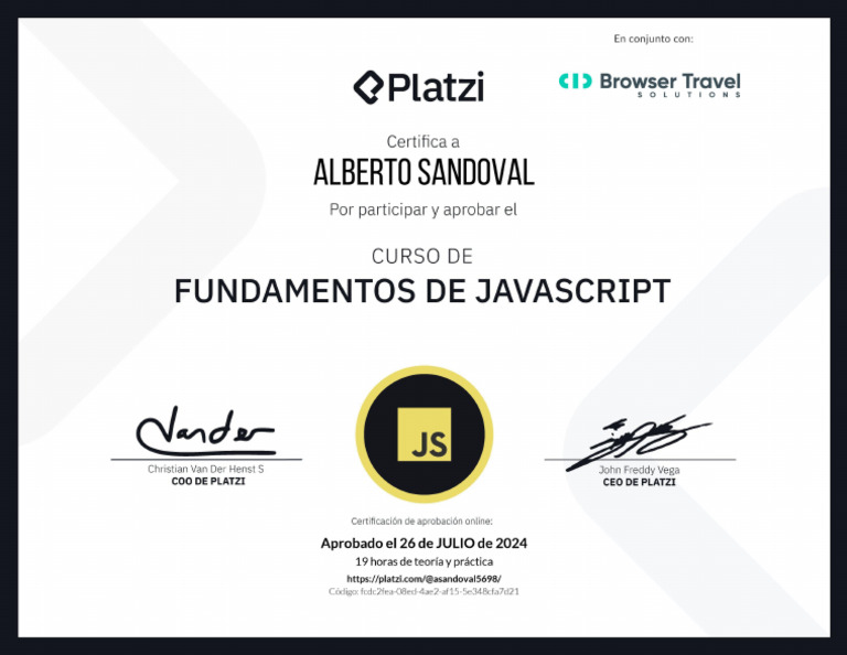 Diploma Javascript | PDF