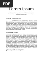 Traducción de Lorem Ipsum | PDF | Tipografía | Diseño de comunicacion