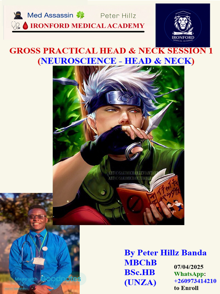 UNBROKEN KEY - SESSION 1 NEUROSCIENCE GROSS PRACTICAL HEAD & NECK ...