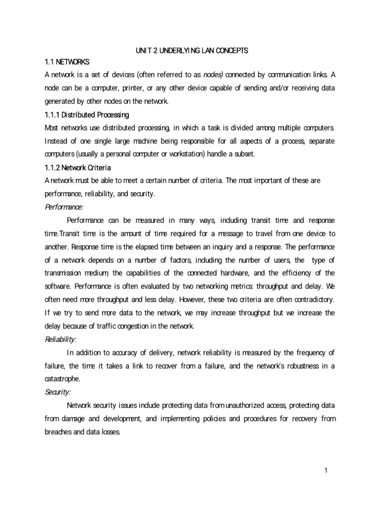 UNIT 2 course material | PDF