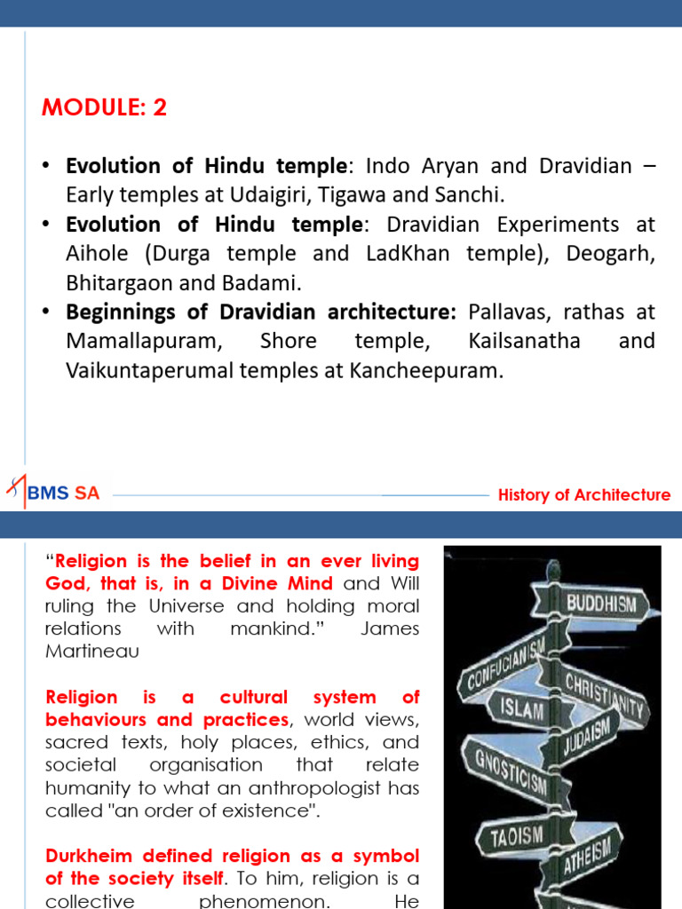 Module 2 - EVOLUTION OF HINDU ARCHITECTURE | PDF | Chakra | Temple