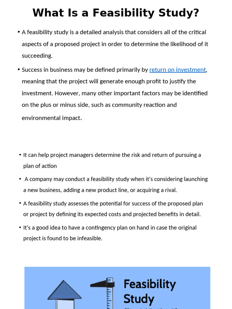 Chapter 7 Feasibility Study-2 | PDF | Feasibility Study | Patent