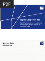 TAX228 - Capital Allowances - Recoupment 2025 | PDF | Tax Deduction | Taxes