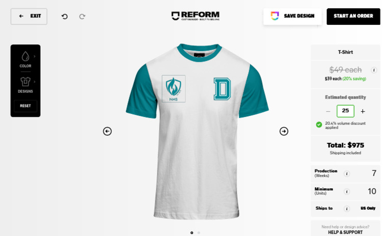 Custom T-Shirt Design Lab Reform Clothing 5 | PDF