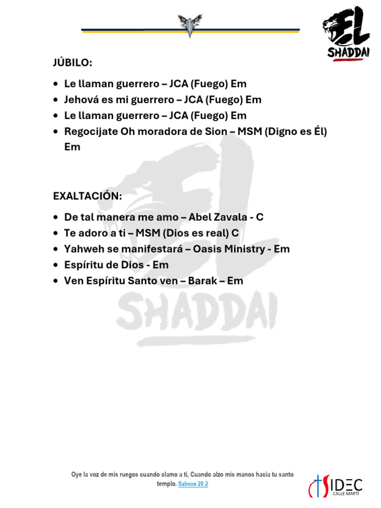 JÚBILO | PDF | Antologías | Contenido bíblico