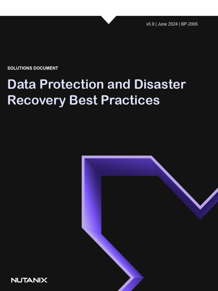 BestPractices 2005 Data Protection and Disaster Recovery | PDF ...