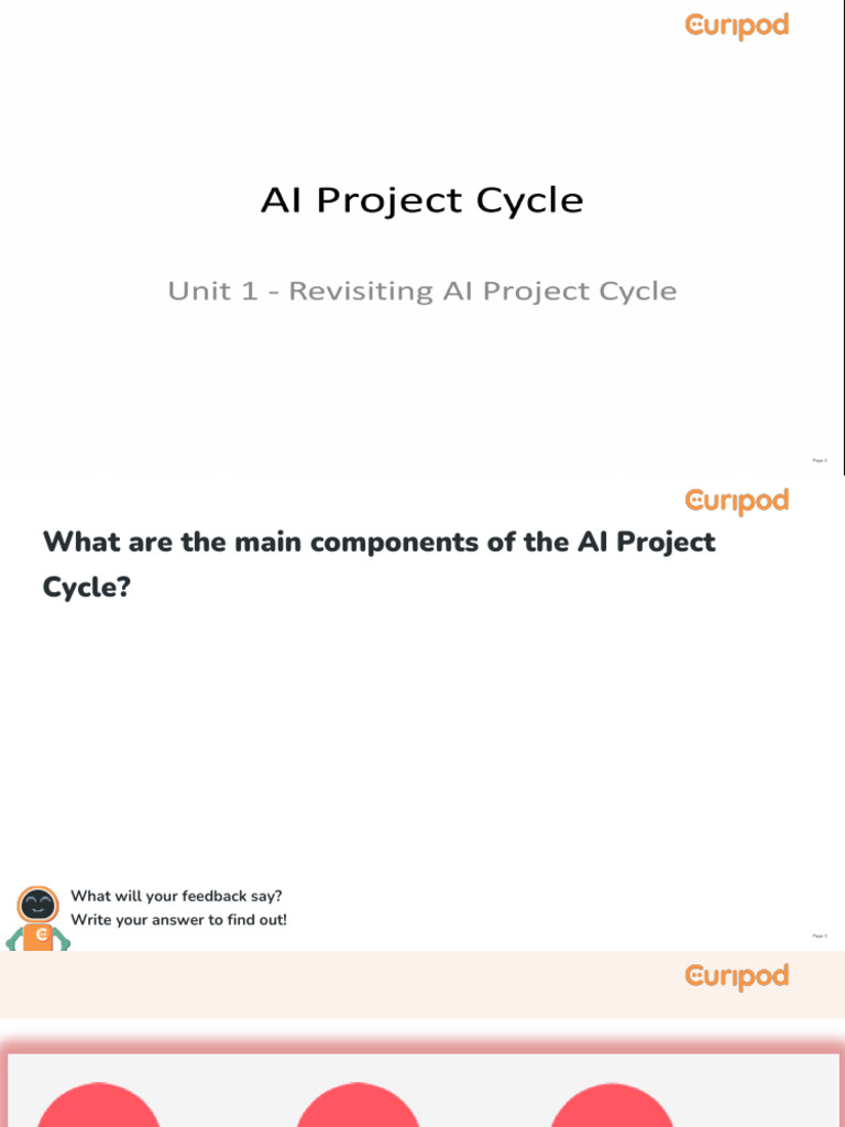 Unit 1 - AI Project Cycle | PDF