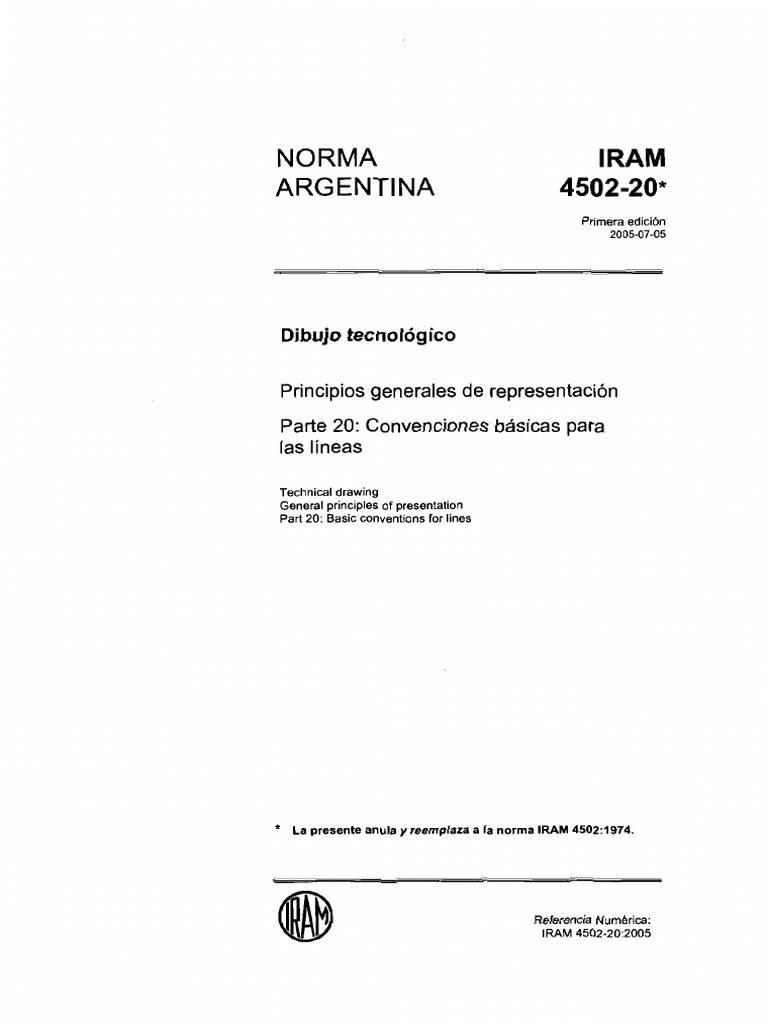 Iram 4502-20 | PDF