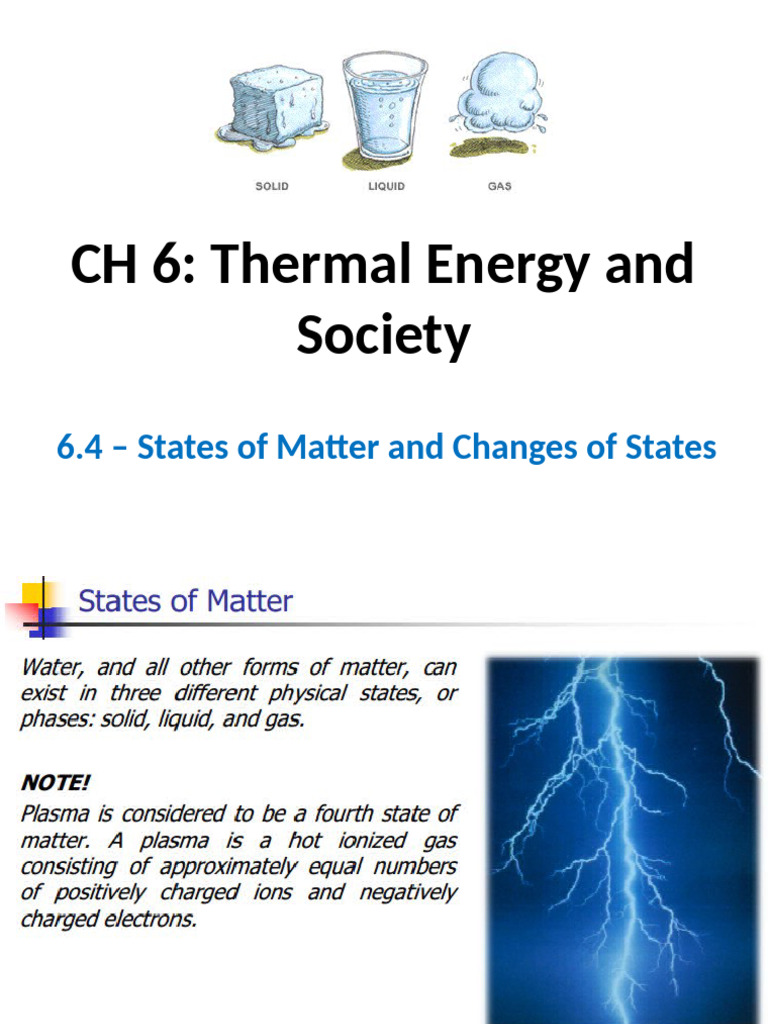 Unit 3 Change of State | PDF