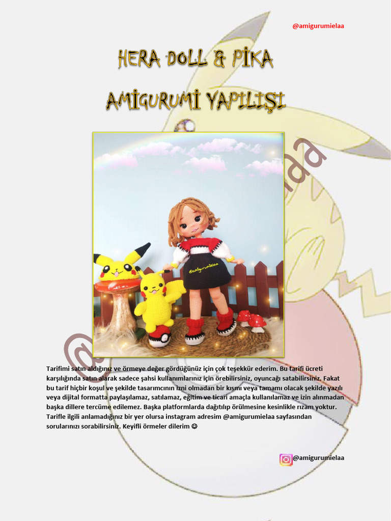 Hera Doll and Pika 40cm - Turkish | PDF