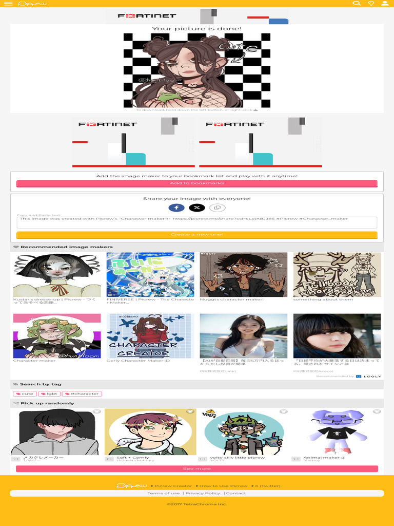 Character maker Picrew - The Character Maker & Creator | PDF