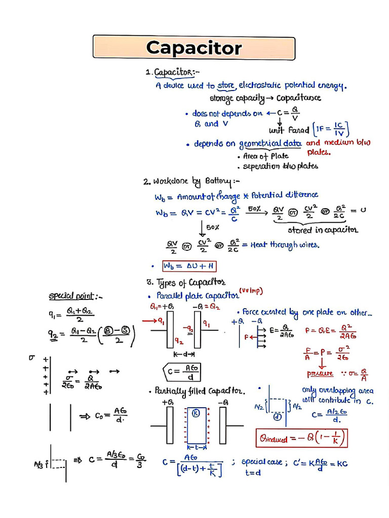Capacitor | PDF