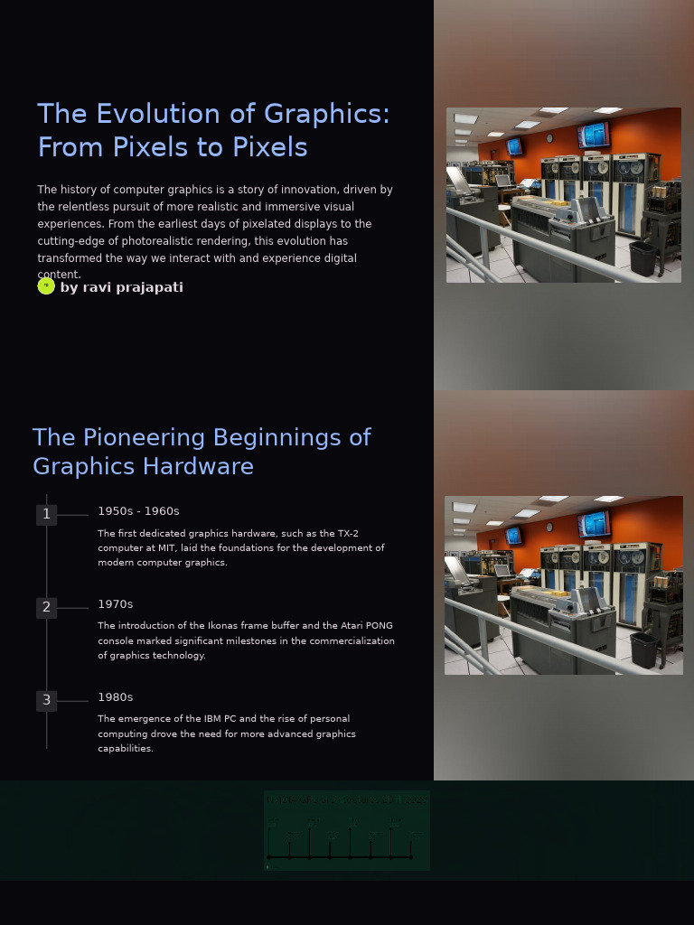 The Evolution of Graphics From Pixels To Pixels | PDF | Graphics ...