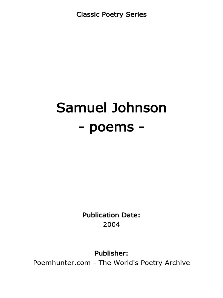 Sam John Poems | PDF