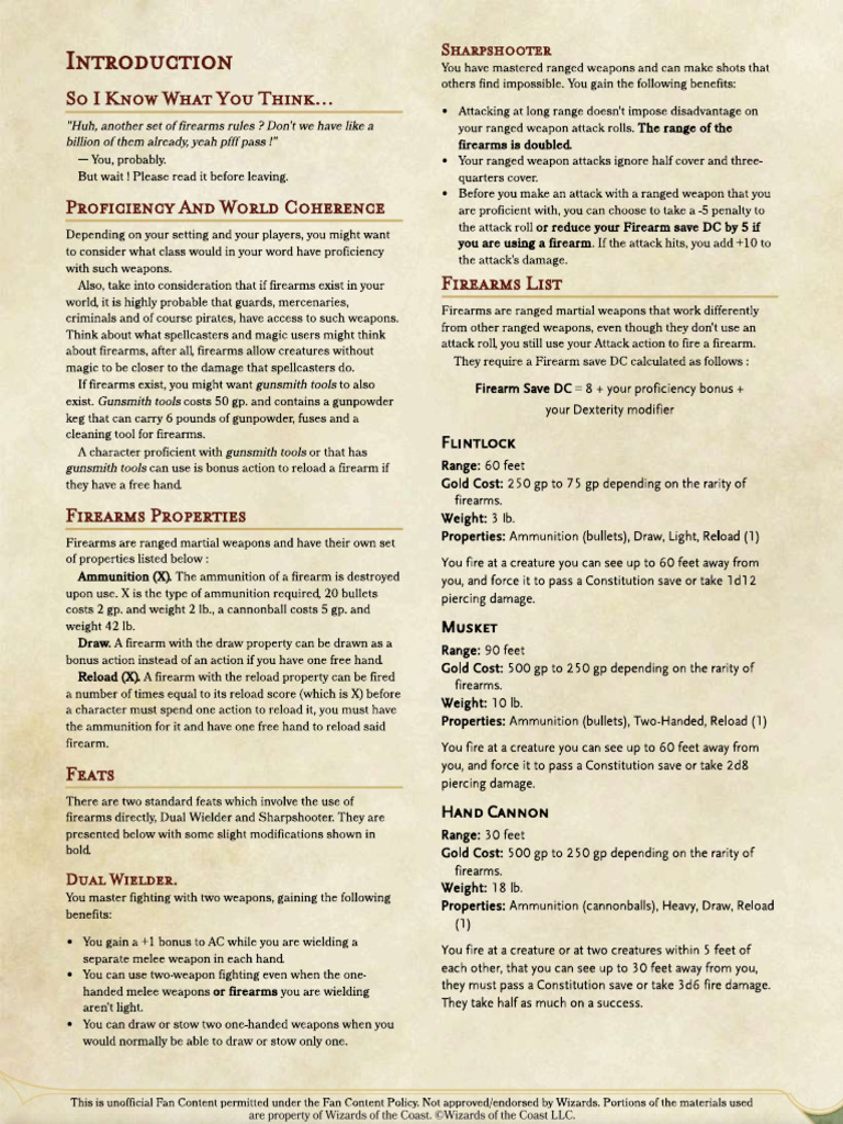 Firearms rules with a twist ! | PDF