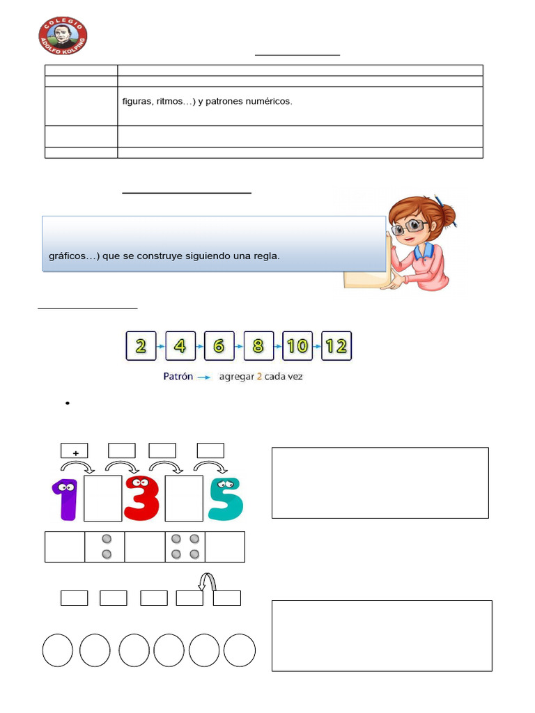 Patrones Repetitivos en Matemáticas | PDF