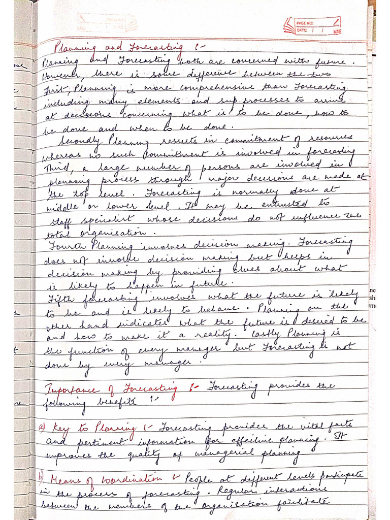 Principles of Management Notes | PDF