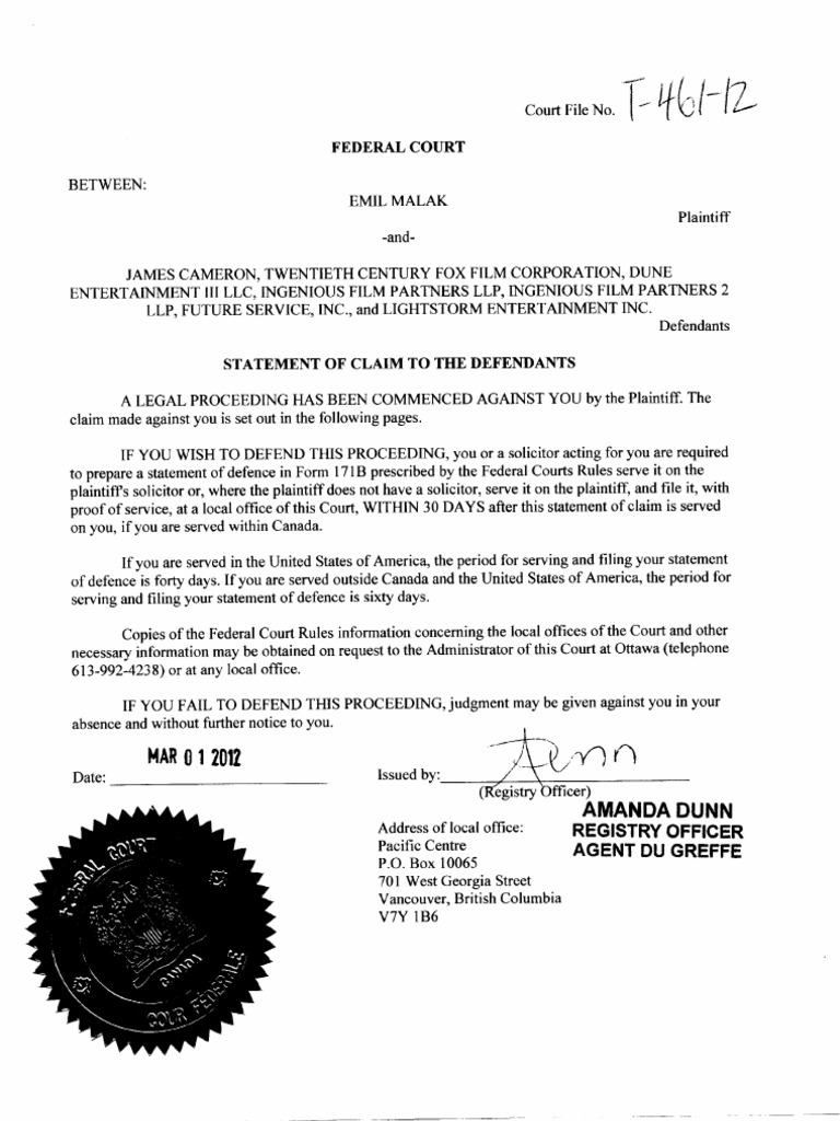 Copyright Claim for Terra Incognita | PDF | Damages | Computer File