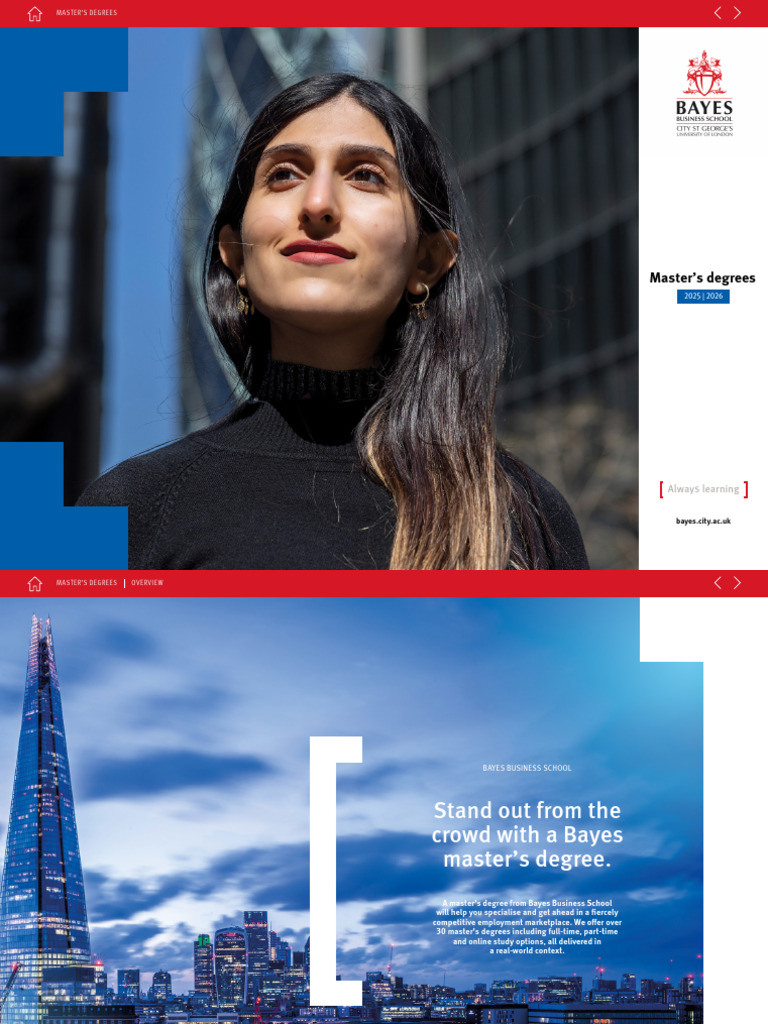 Bayes MSC Brochure | PDF | Actuarial Science | Actuary