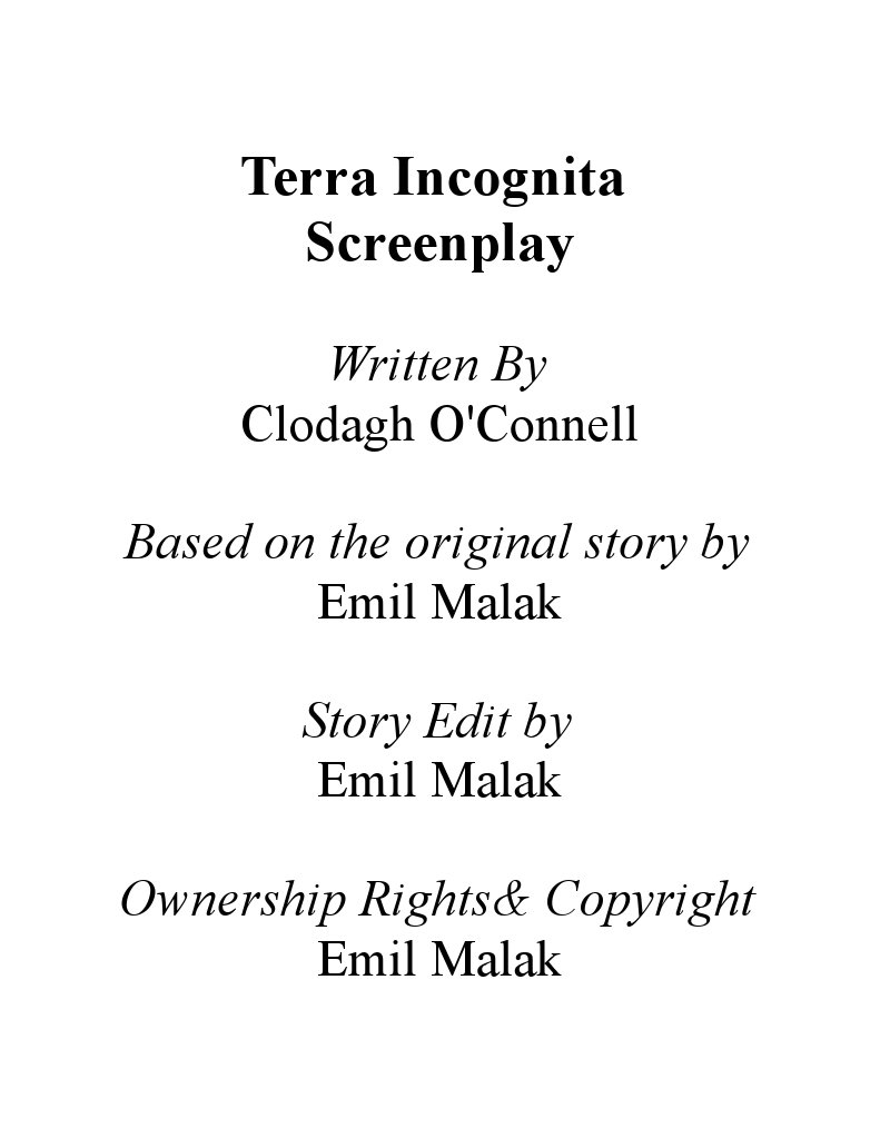 Terra Incognita Screen Play | PDF | Young Adult