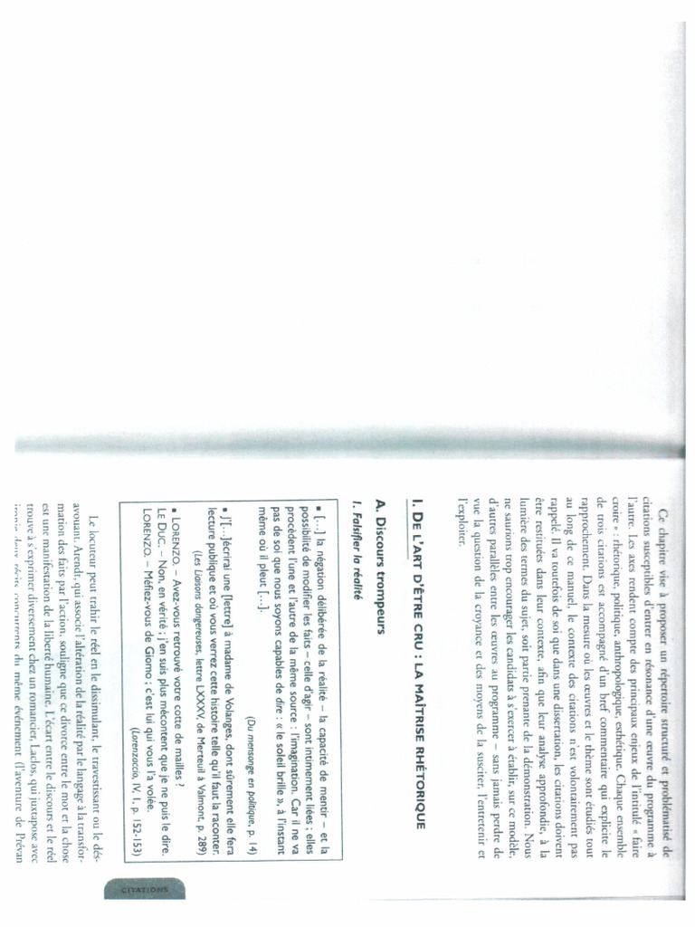 Citation Faire Croire | PDF