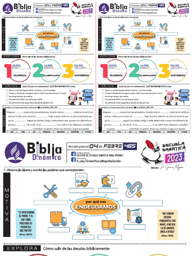 l05 - Como Afrontar Las Deudas Soluciones | PDF