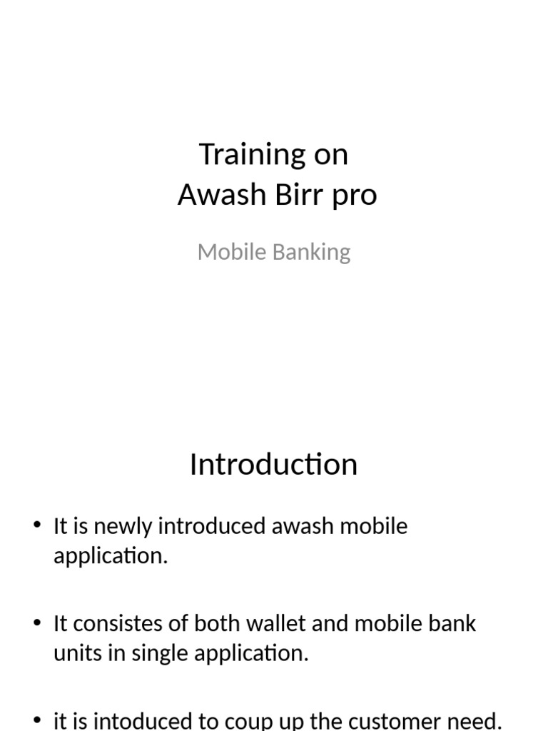 Awash Bir Pro111 | PDF