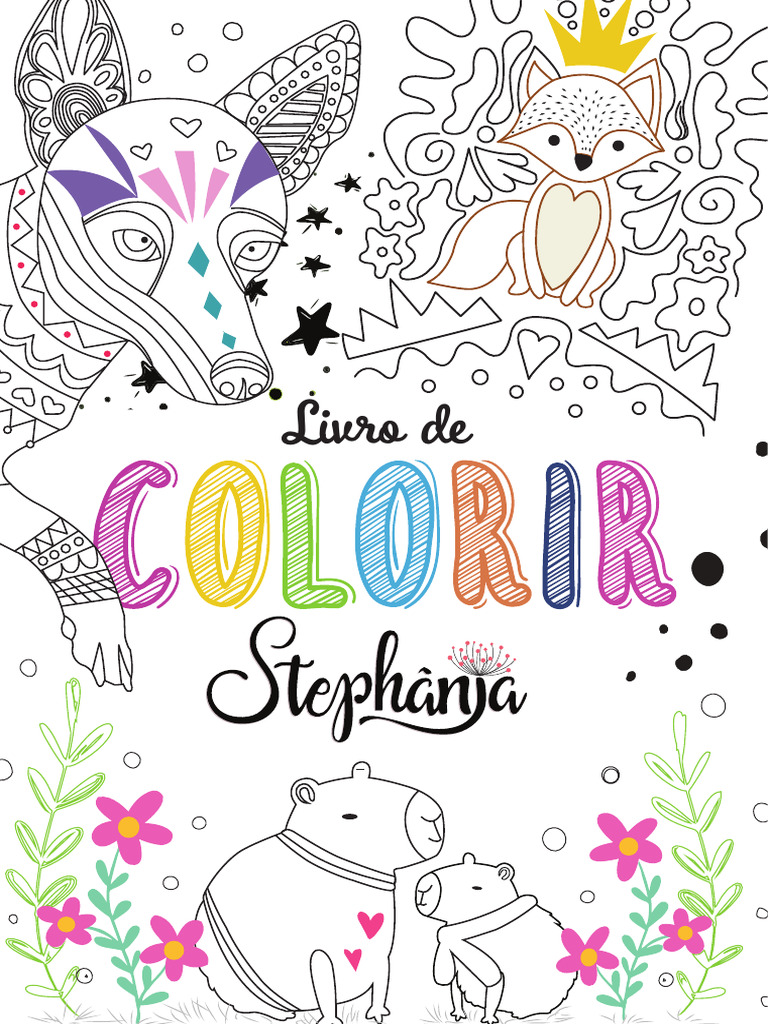 Livro de Colorir Paula Stephania-C2 | PDF