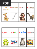 Apostila Abacada | PDF | Sílaba | Alfabetização