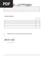 EISA Exam Guide for Pharmacist Assistants | PDF | Pharmacist